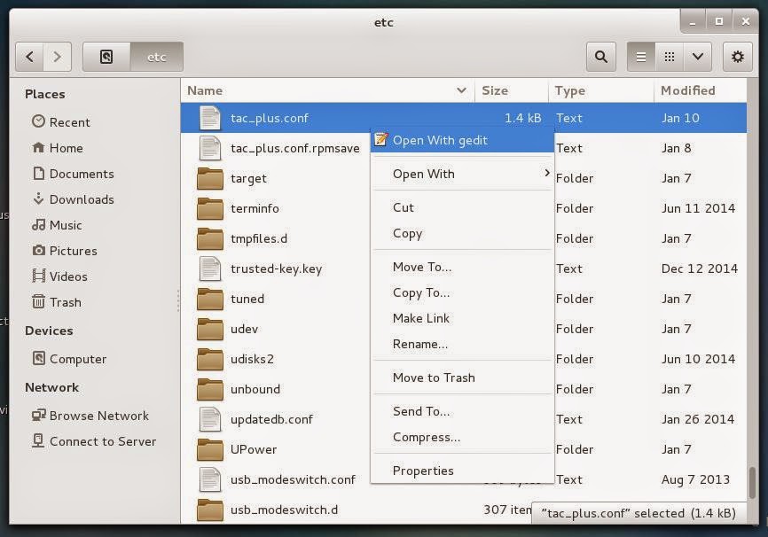 Network Diver: TACACS+ server on CentOS