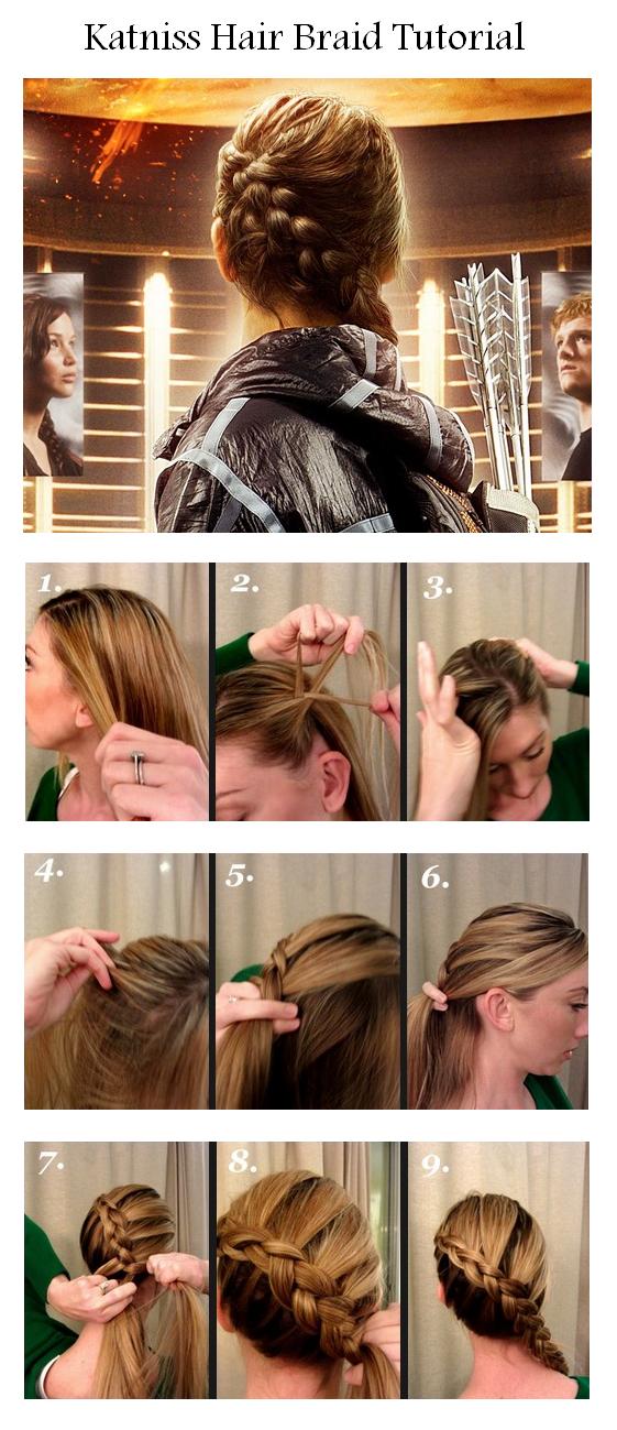 Haar moderne: How To Make Katniss Hair Braid