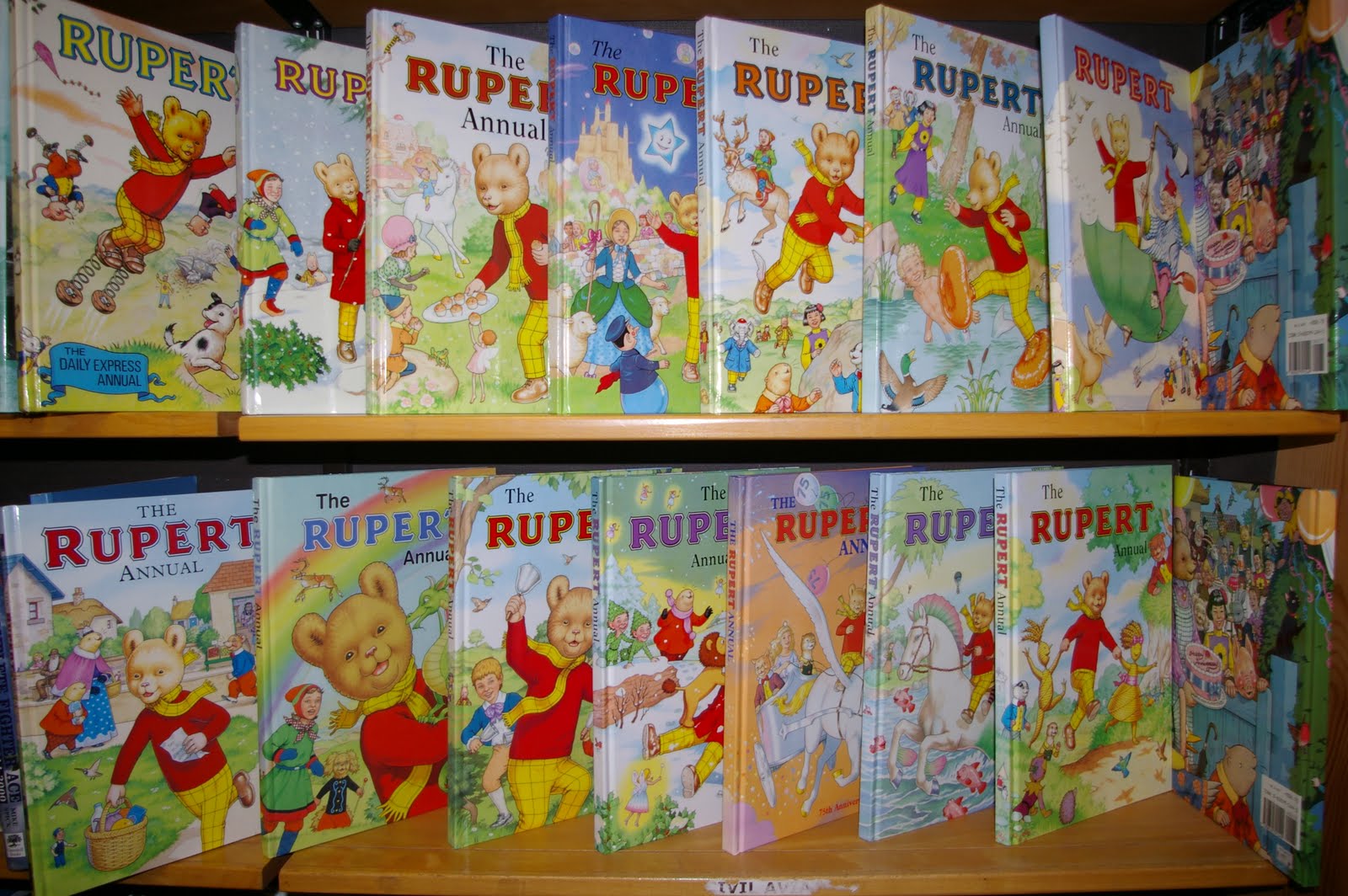 thanetonline: Rupert Bear Annuals