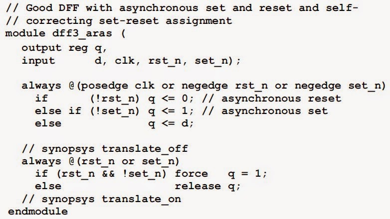 Thankful: Asynchronous &Synchronous Reset Design
