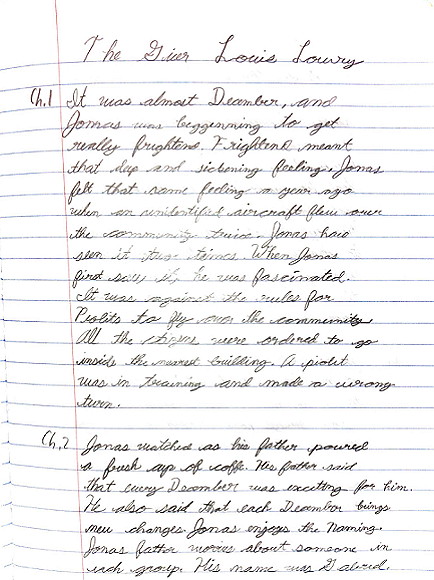 The Giver by Lois Lowry Review ~ JeanBookNerd