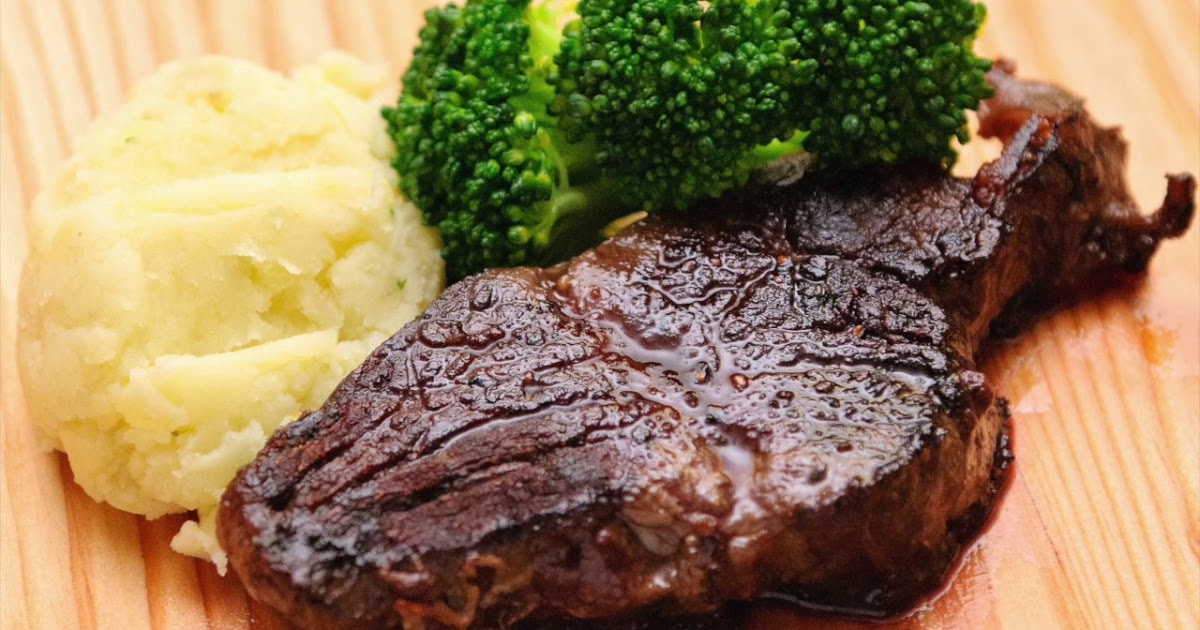 Pure Con Bistec - Recetas