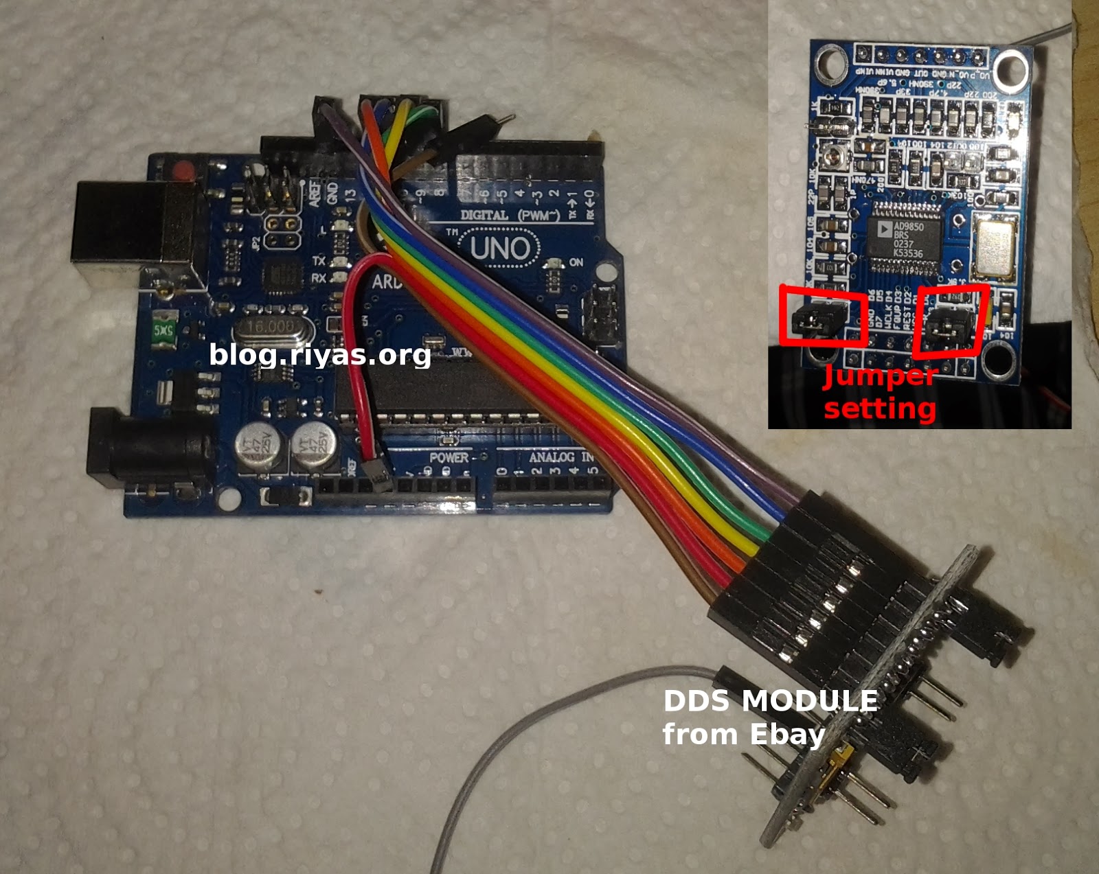 Learn On The Fly Quickly Test An Ad9850 Ebay Module With An Arduino