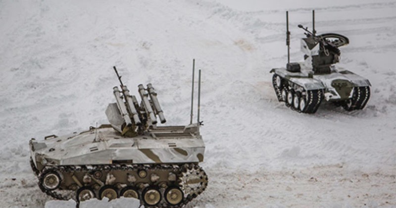 Defensa y Armas: Así son dos nuevos robots de combate rusos en acción ...