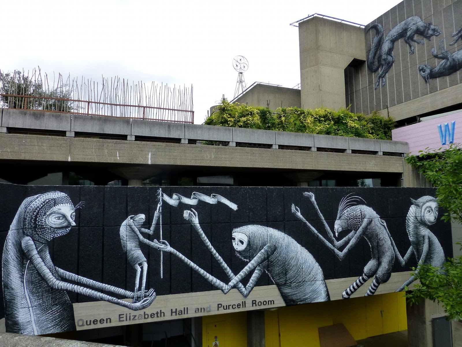 Phlegm New Mural In London, UK – StreetArtNews