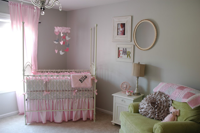 Mommys Nook: Baby Girl Nursery: Room Reveal #1