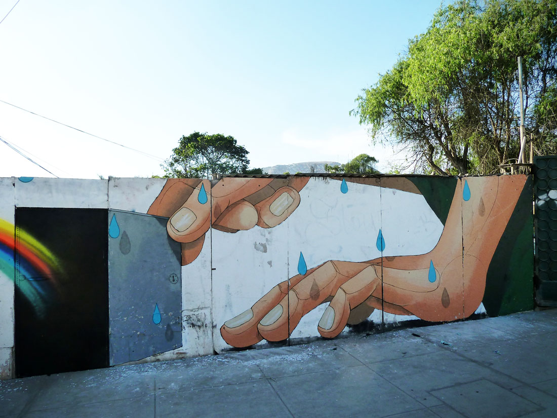 StreetArtNews ES: Nuevo mural de Jade en Lima, Perú