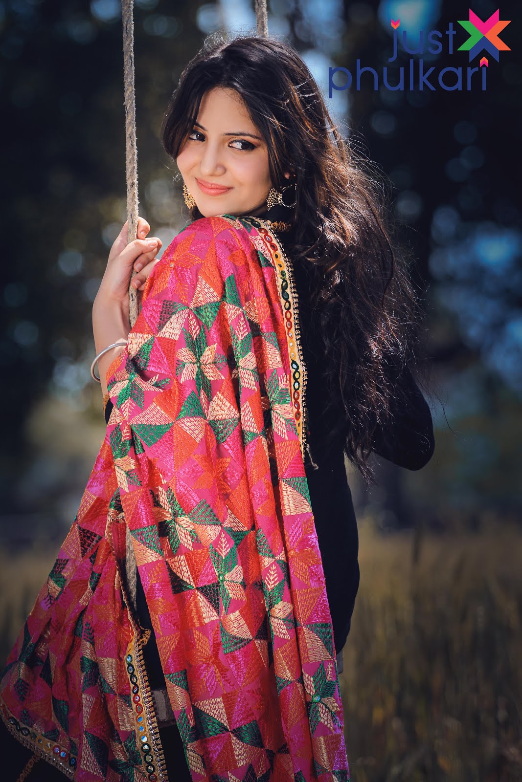 Just Phulkari: Vibrant Handcrafted Phulkari Suits For Wedding Season