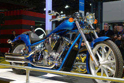The Honda Fury Chopper is Unleashed at the New York International ...