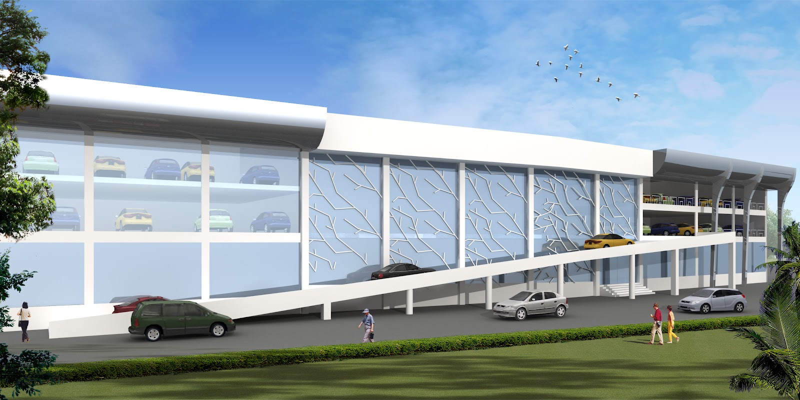 Sanidhya Design: Multilevel parking project at ,Jaipur