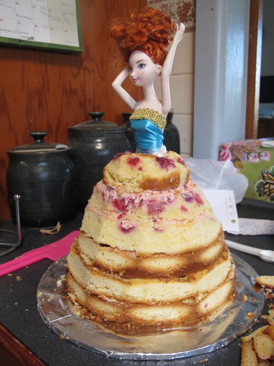 muppys: Princess Merida Disney Brave Cake (Lemon White Chocolate Mud ...