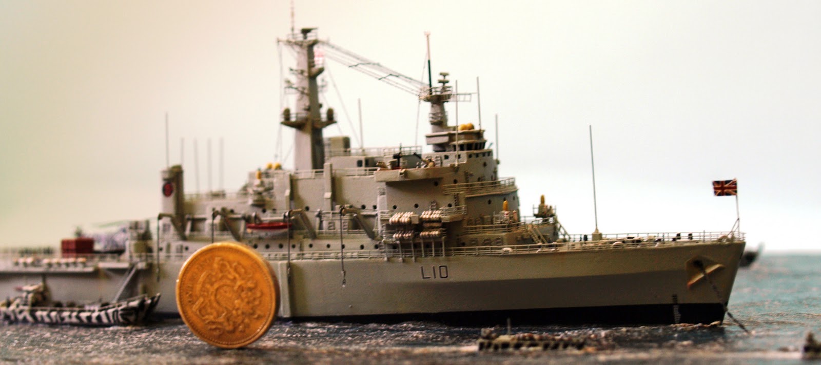 Steel Eel Studios: Model of Hms Fearless