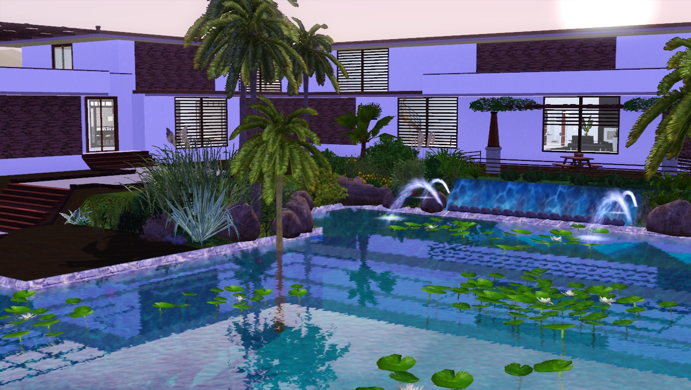 The Sims Giuly - Download e tutorial di The Sims 3: Water Lilies House