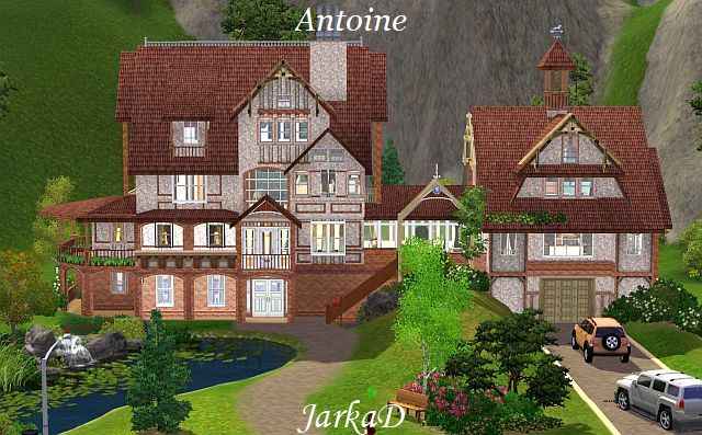 entertainment world: My Sims 3 Blog: Country House Antoine by JarkaD
