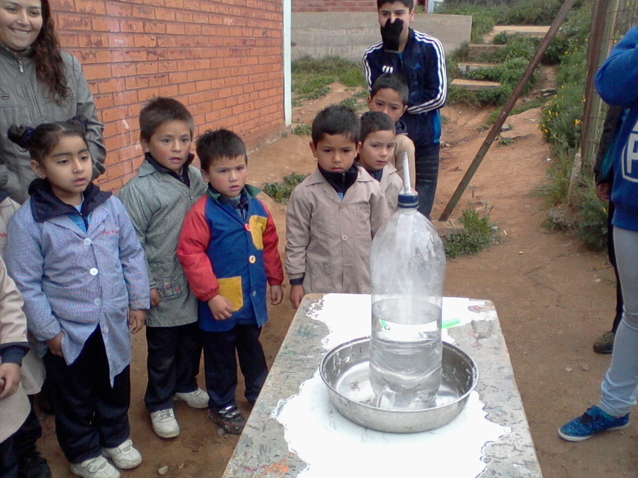 : Experimento LA BOTELLA FUMADORA