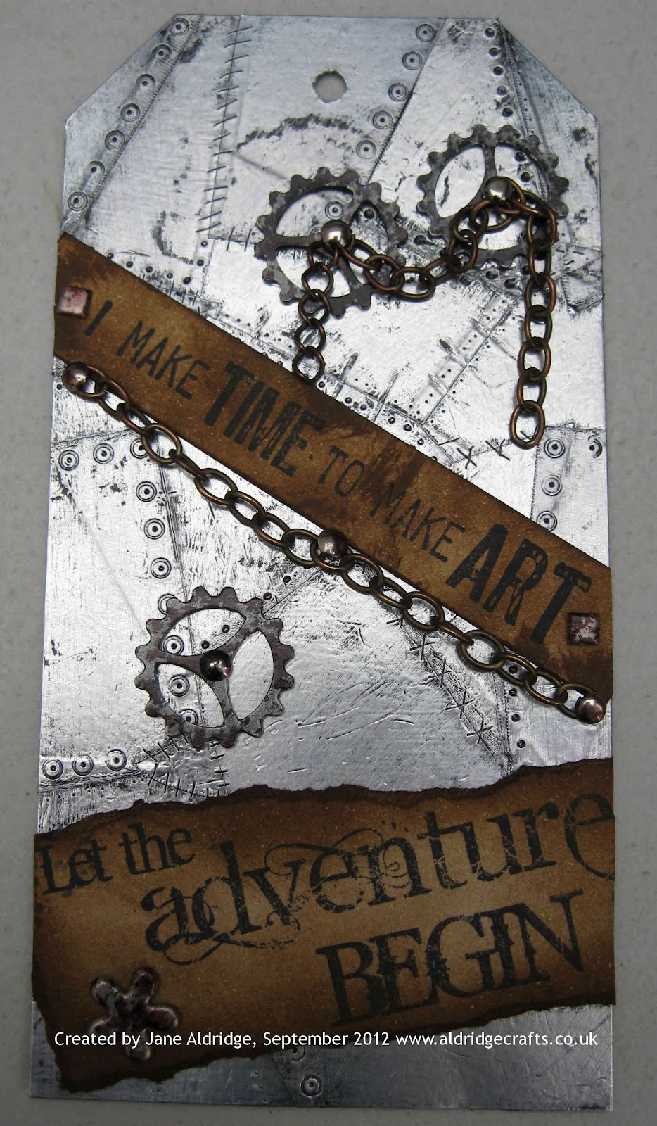 Create Something Beautiful... just because you can!: Steampunk Tag