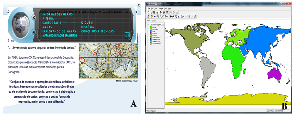 Os atlas digitais para o ensino de cartografia