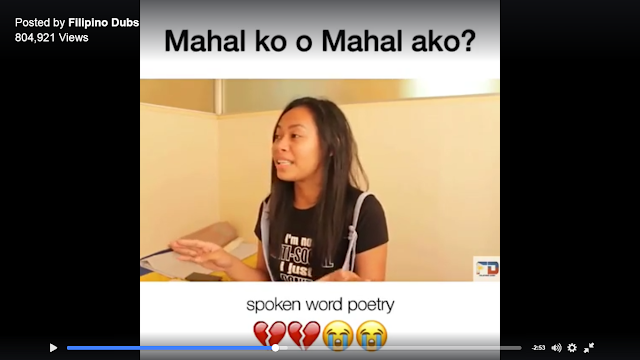 Homework Is Lifer: "Mahal ko o Mahal Ako" Spoken Word Video in Facebook ...