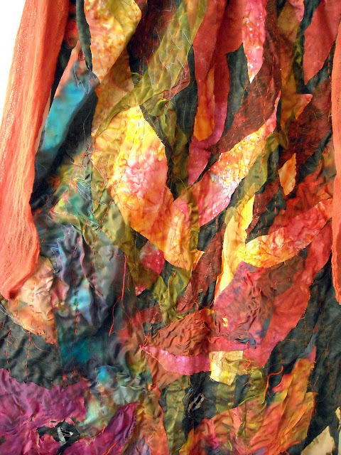 art + craft: fire dress