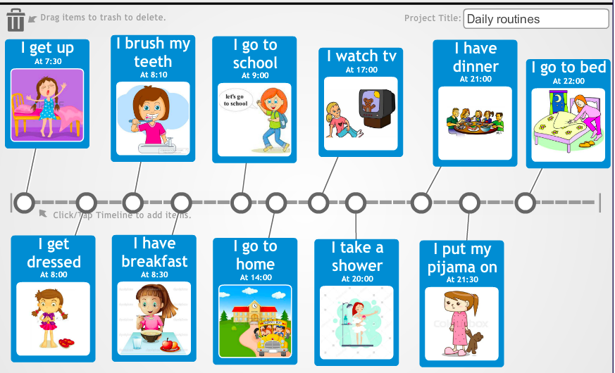 OUR ENGLISH CLASS: Challenge: Timeline