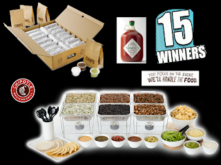 Chipotle Catering Big Game Giveaway - 15 Winners. 10 Win Burritos by ...