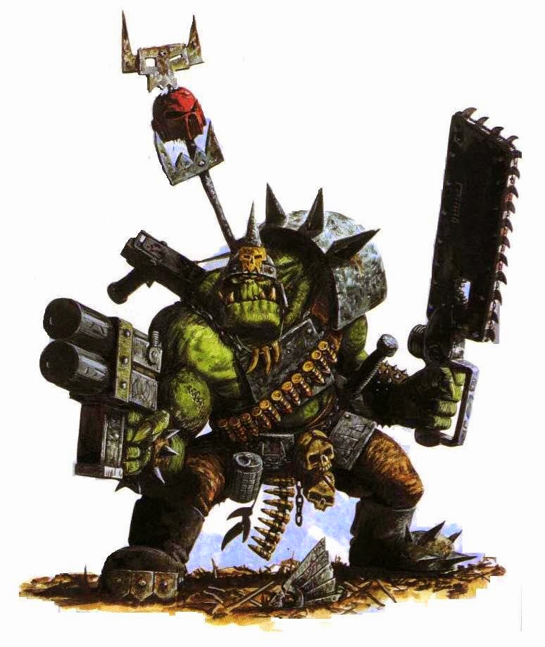 Hora de frikerias: Orkos 40k