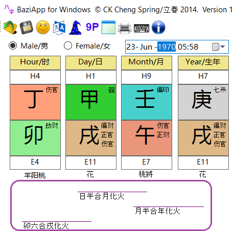 Applied Date Selection: What is useful in BaziApp?