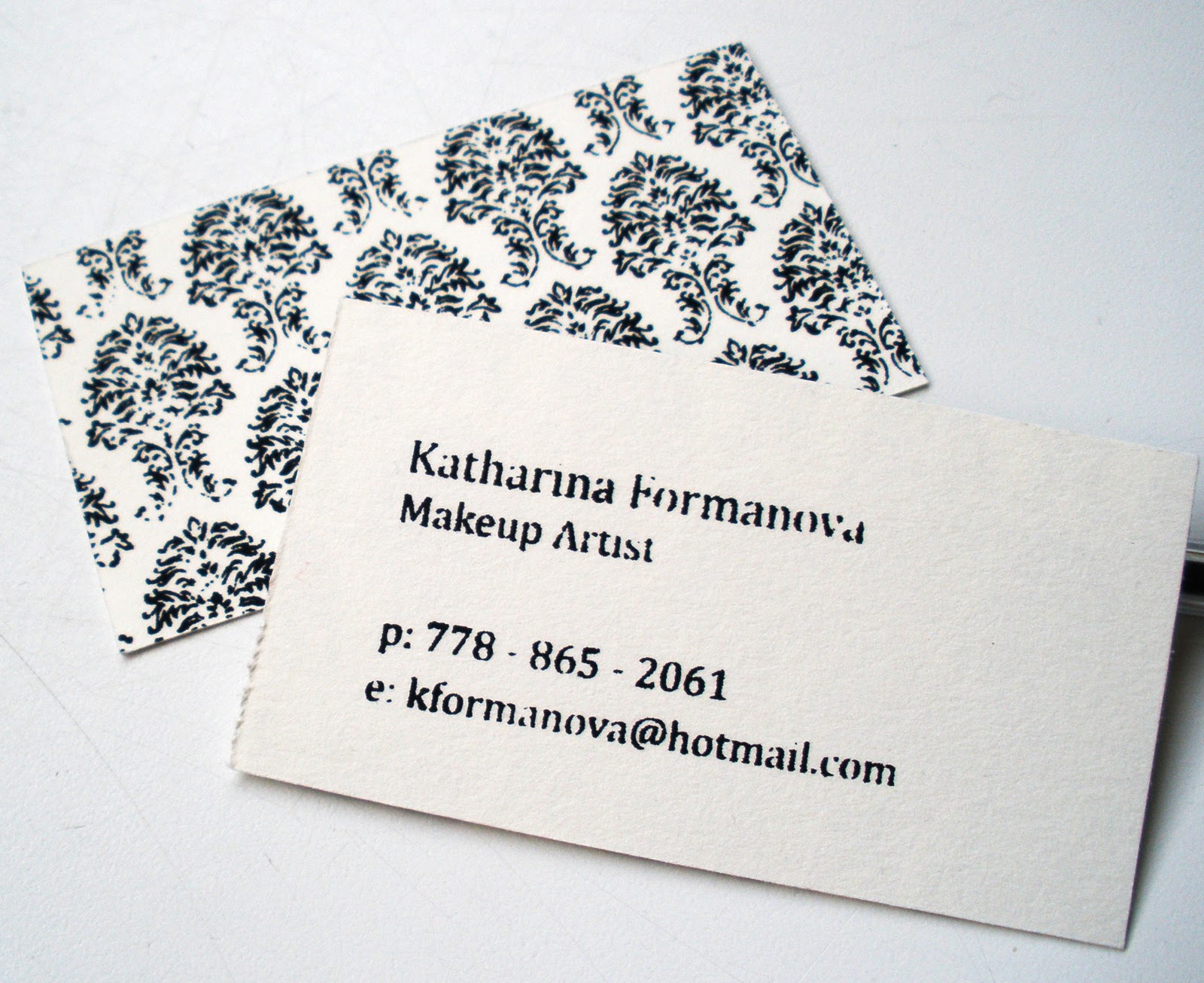 Josh Conrad Illustration: hand screen printed business cards