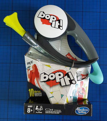 The Brick Castle: New Bop It! 2016 Family Game Review (age 8+)