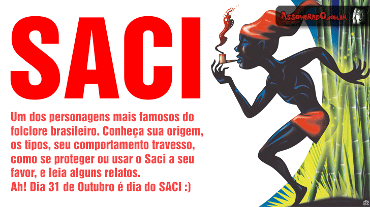 MARCOS CUNHA : O Saci: Origem, Tipos, Comportamento, Como se Proteger ...