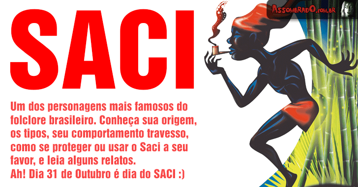 MARCOS CUNHA : O Saci: Origem, Tipos, Comportamento, Como se Proteger ...