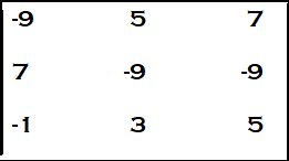 ALJABAR LINIER MATRIKS 3x3 PYTHON3