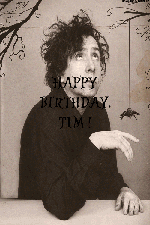 Pequena Zombie: Happy Birthday Tim Burton