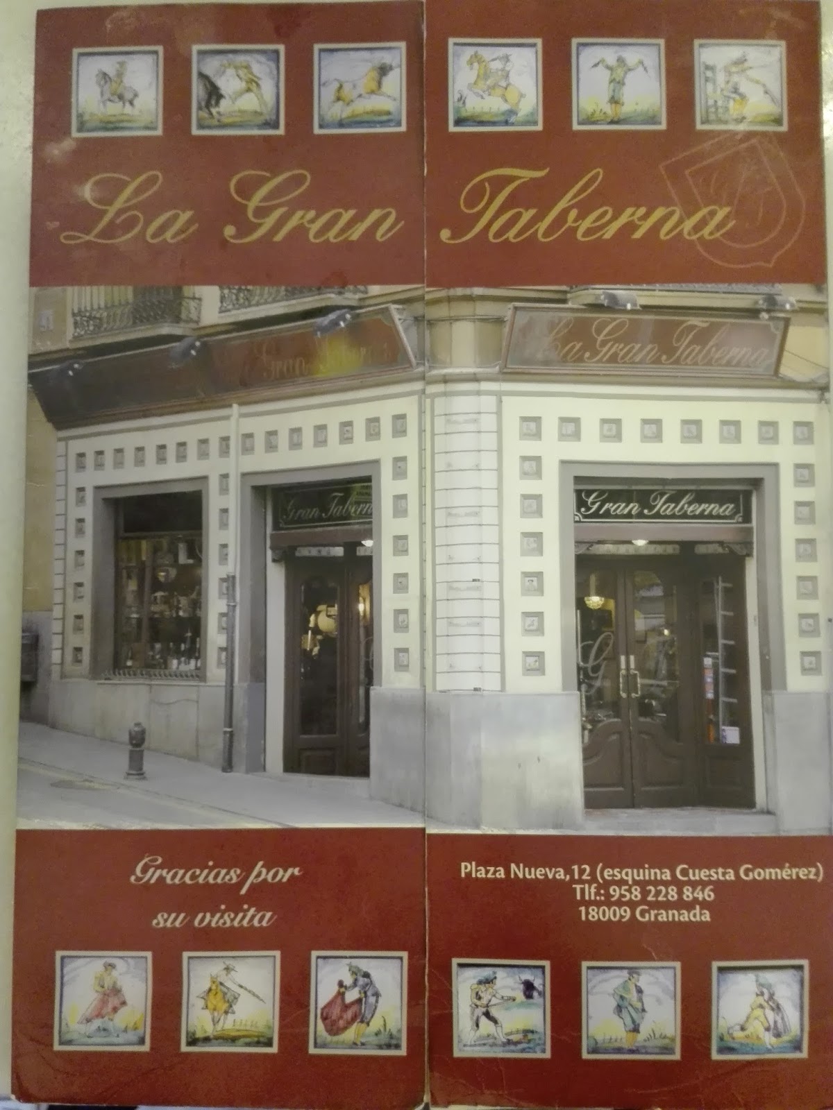 RESTAURANDOTE: LA GRAN TABERNA - TAPAS - GRANADA