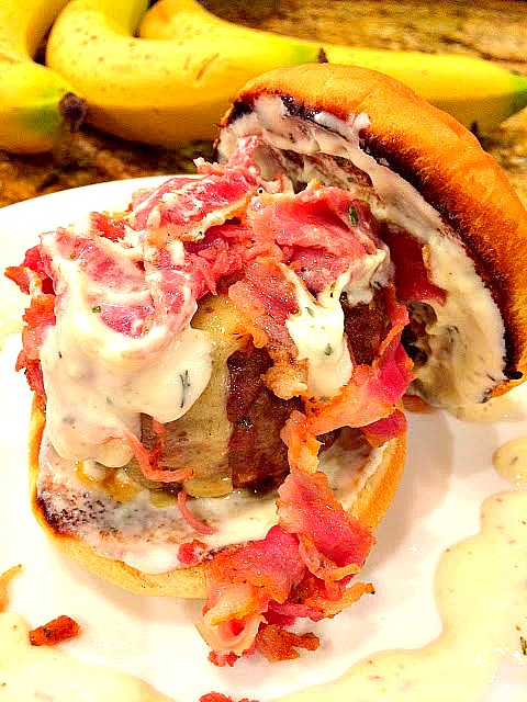 Hawaiian Surprise Burger - Lou Lou Girls