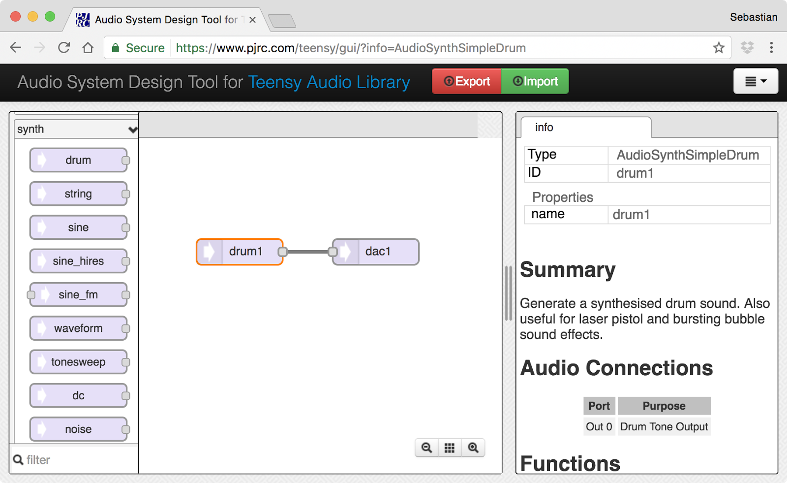 little-scale: Teensy 3.6 Basics: Getting Started with the Audio System ...