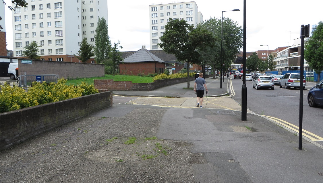 Hackney cyclist: Wick Road: Round Two