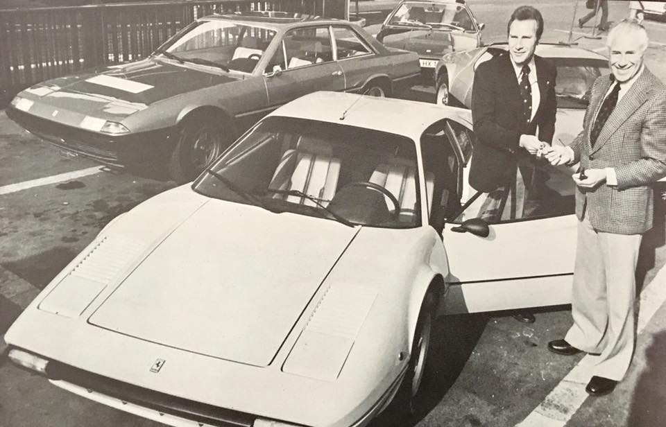 Ferrari 400: Wilhelm and Helmut Becker - Ferrari importer Germany