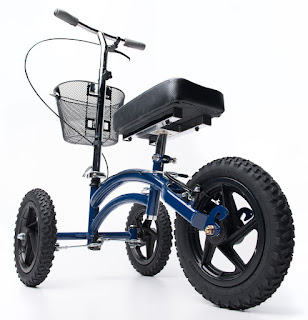 The Mountain View: New to Our Rental Fleet - All-terrain Knee Walker