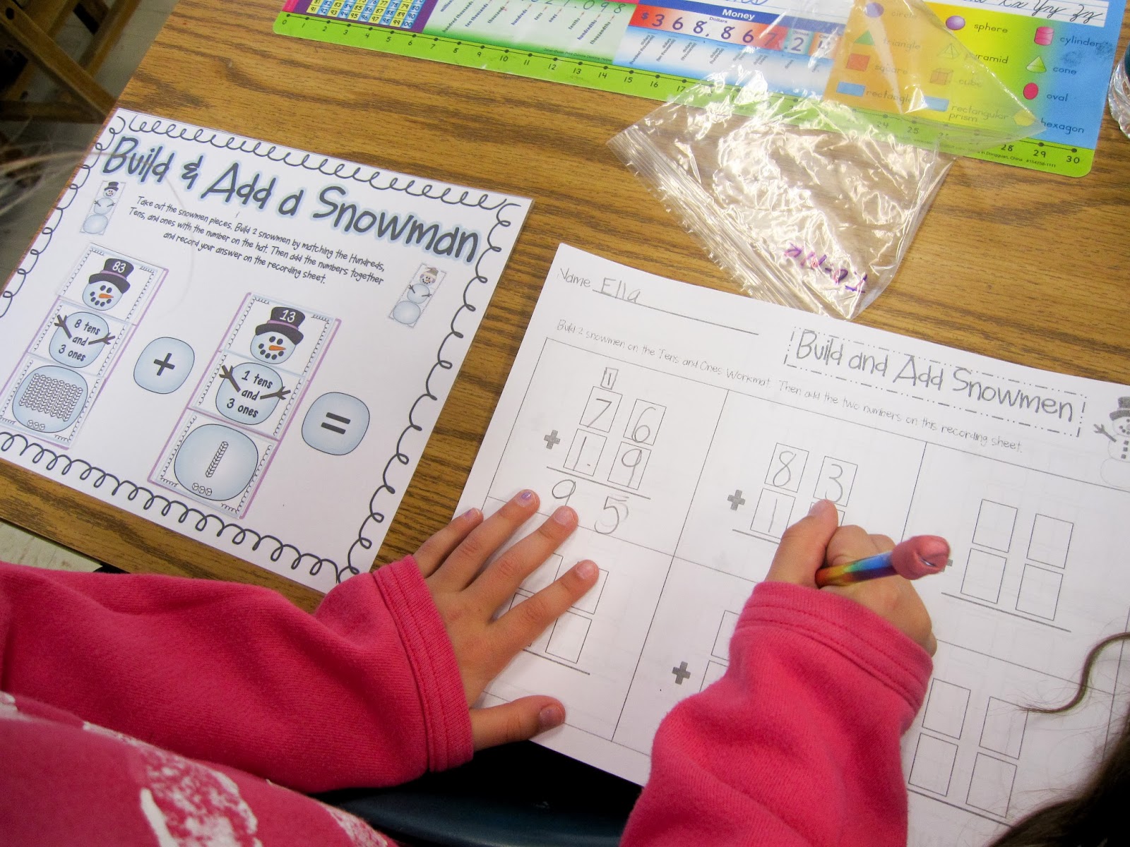 Simply Skilled in Second: Happy SNOW DAY 20% OFF Winter Fun Math Stations