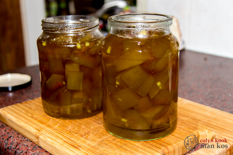 Konfyt - Waatlemoen of Maketaan |Colyn maak Man Kos