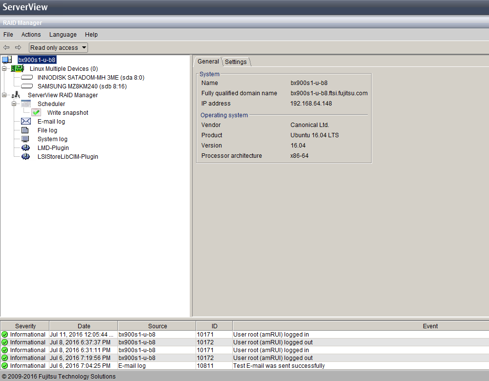 Masa's blog: Fujitsu ServerView Agents and ServerView RAID Manager for ...