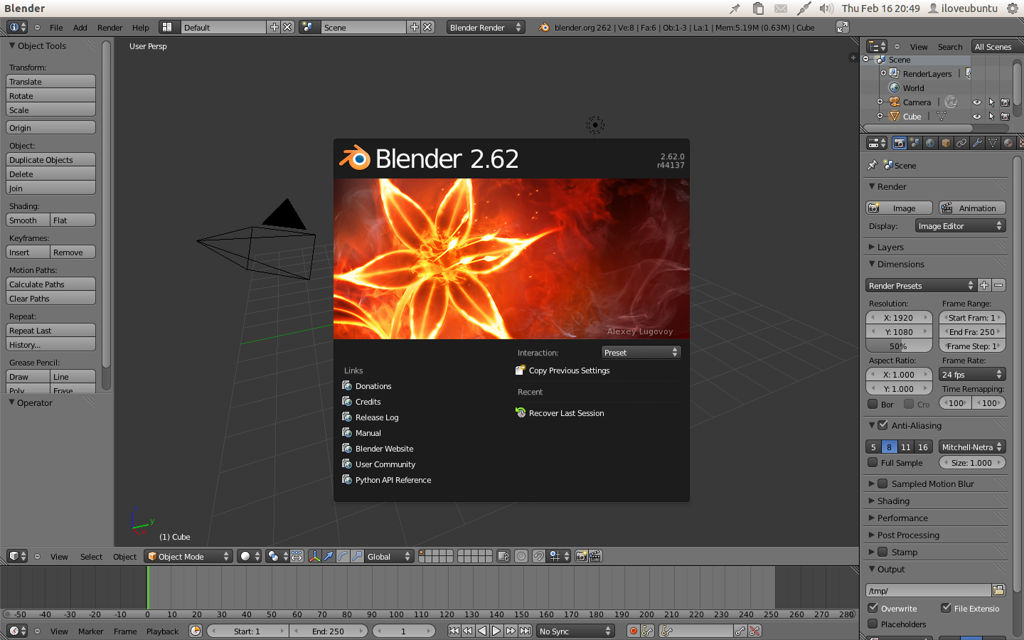Open The World: Blender Dan Project Yang Dikembangkan