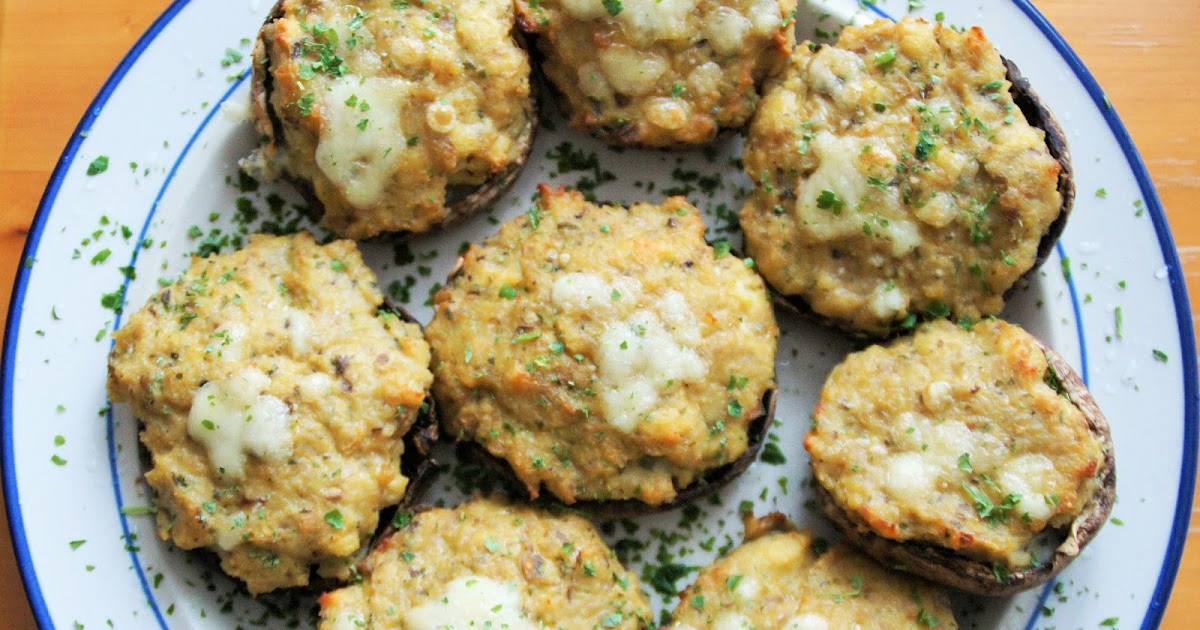 I piaceri della tavola: Funghi Portobello ripieni