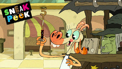 NickALive!: Sneak-Peek Of Brand-New "Pig Goat Banana Cricket" Episode ...