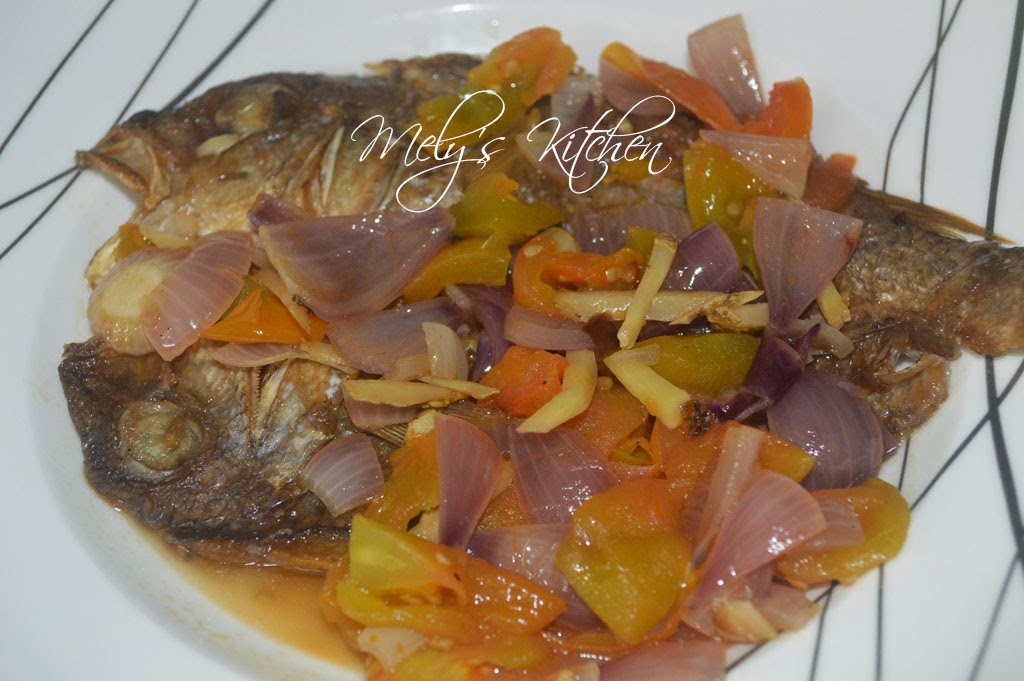 Mely's kitchen: Escabecheng Bulad
