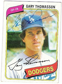 garvey cey russell lopes: gary thomasson through the mail success!