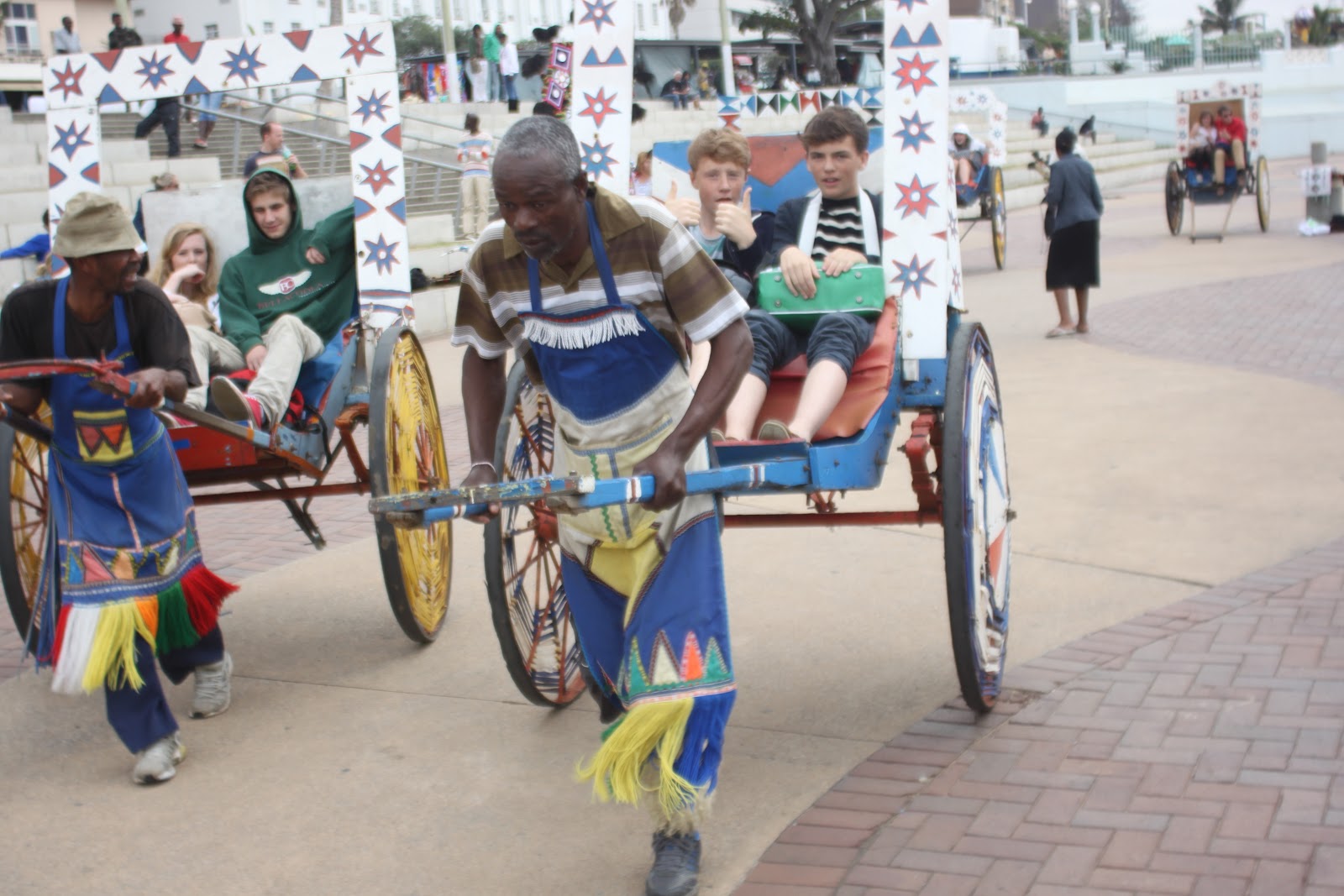 RHS-SA-2012: Day Ten: Durban Rickshaw Rides, Ushaka Marine World ...