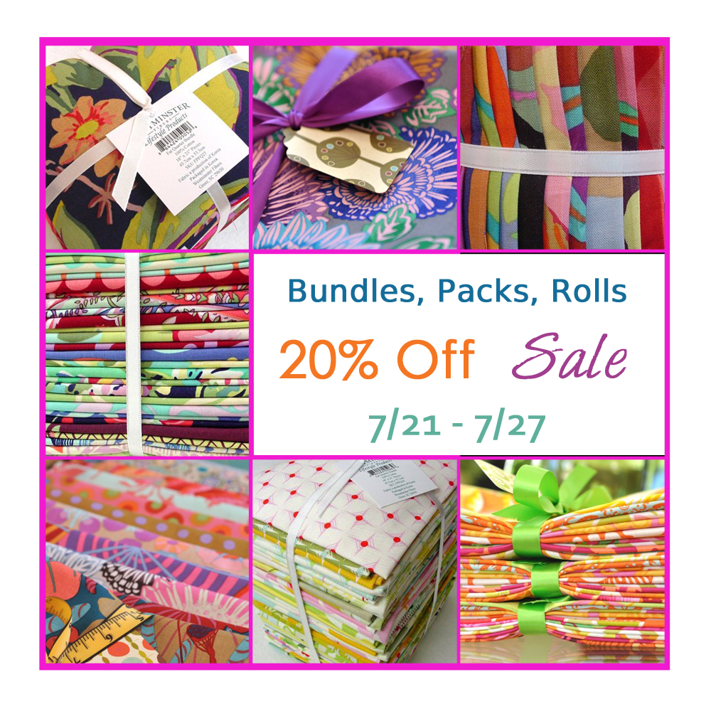 Quilternity's Place: Bundles, Packs, Rolls, on SALE!
