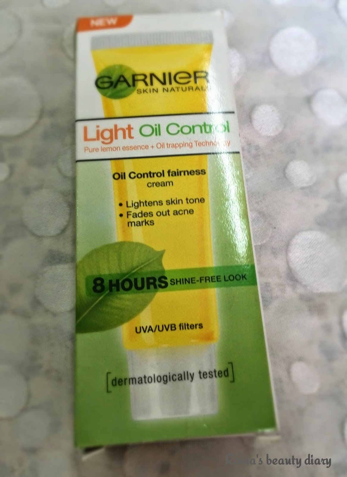 Rabia's beauty diary: Review ~~~ Garnier Skin Naturals Oil Control ...